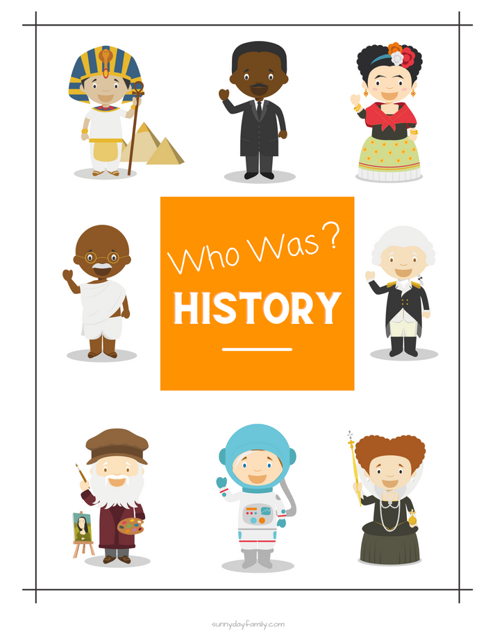 Who Was History Notebooking Set – sunnydayfamily